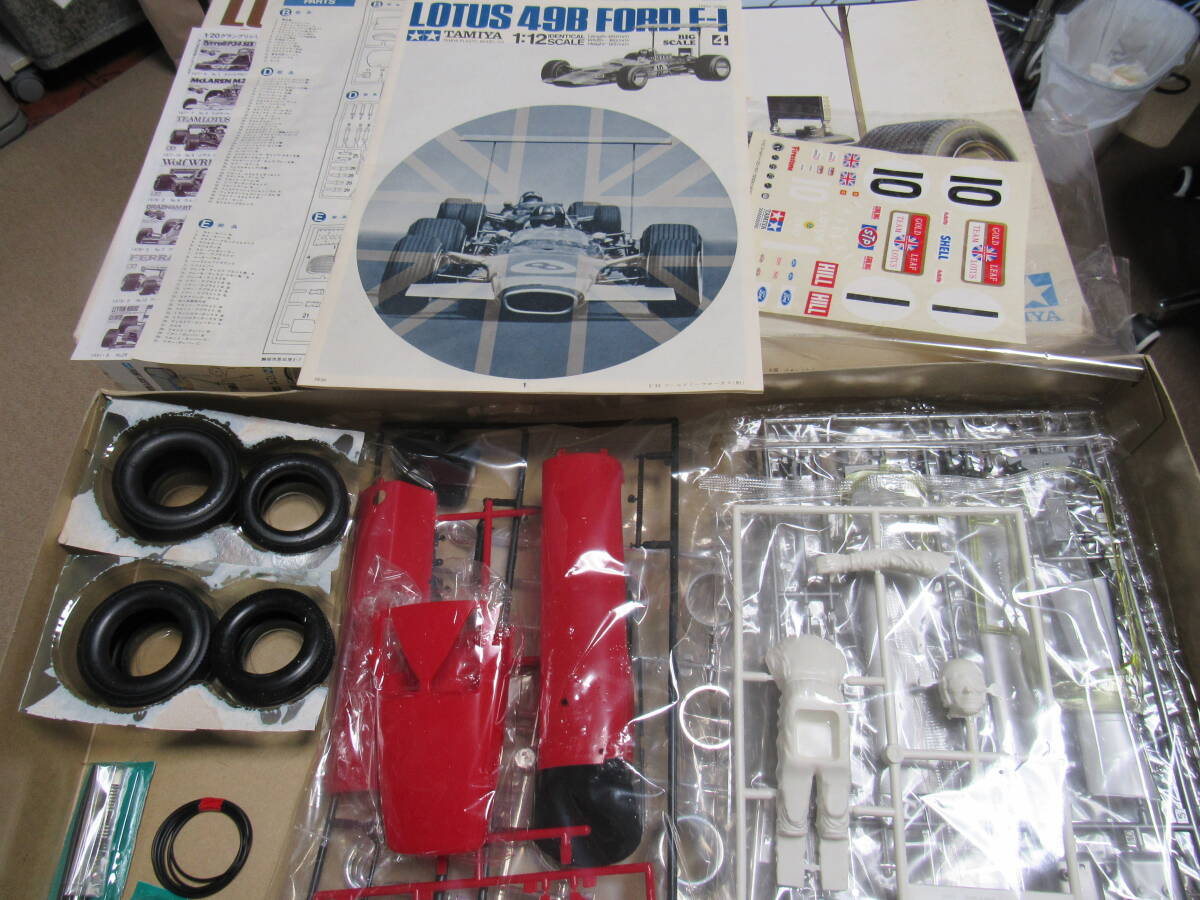 Yahoo!オークション - タミヤ 1/12 ゴールドリーフロータス49Bフォード...