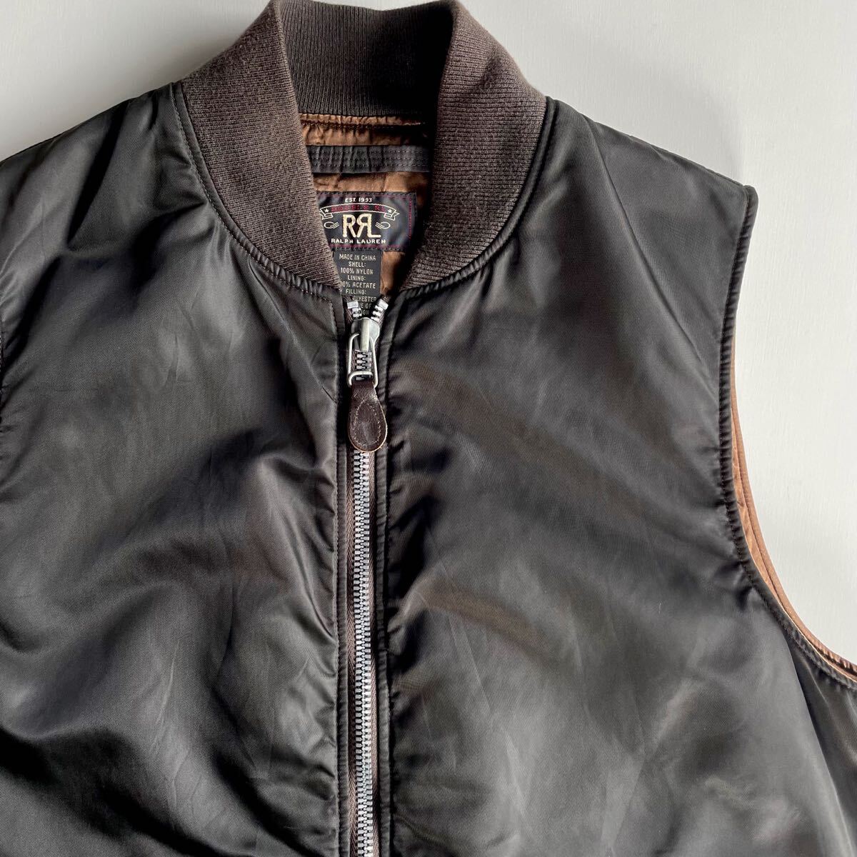 Yahoo!オークション - 【傑作】RRL “L3-C Flight Vest” M フライト ...