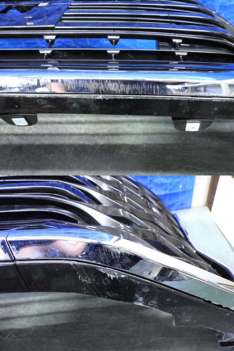 Yahoo!オークション - C155 ヴォクシー 90 フロントバンパー ロアグリ...