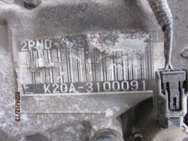 Yahoo!オークション - (0325)DC5 インテグラ K20A 実働 エンジン