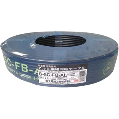 Yahoo!オークション - 富士電線工業 S-5C-FB-AL 黒色 シュリンク包装 ...