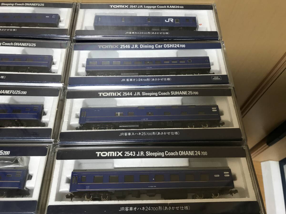 Yahoo!オークション - TOMIX 2548 オハネフ25(あさかぜ仕様)他 8両セッ...