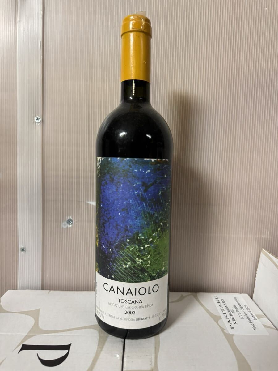 Yahoo!オークション - Canaiolo 2003 / Bibi Graez カナイオーロ