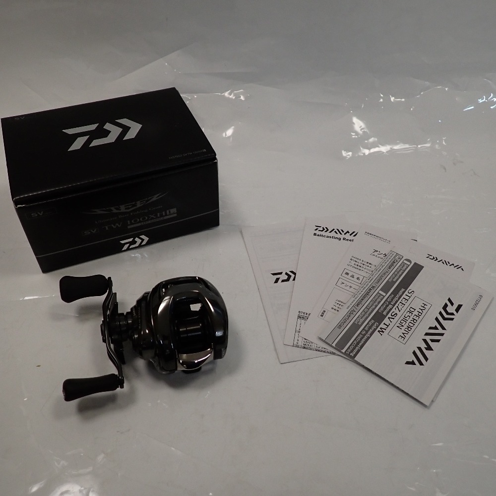 Th594861 ダイワ ベイトリール 24STEEZ スティーズ SV TW 100XHL 左ハンド Daiwa 超(ダイワ)｜売買されたオークション情報、yahooの商品情報をアーカイブ ...