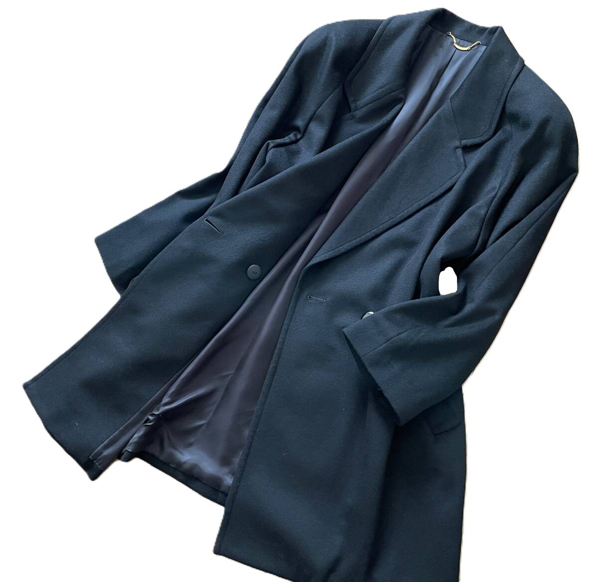 Yahoo!オークション - 美品 高級 NOANNU ノアンヌ カシミヤ 100％ ダブ...