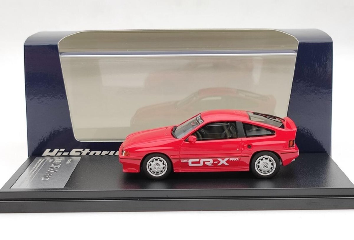 Yahoo!オークション - 入手困難 Hi-Story 1/43 ホンダ Honda CRX CR-X...