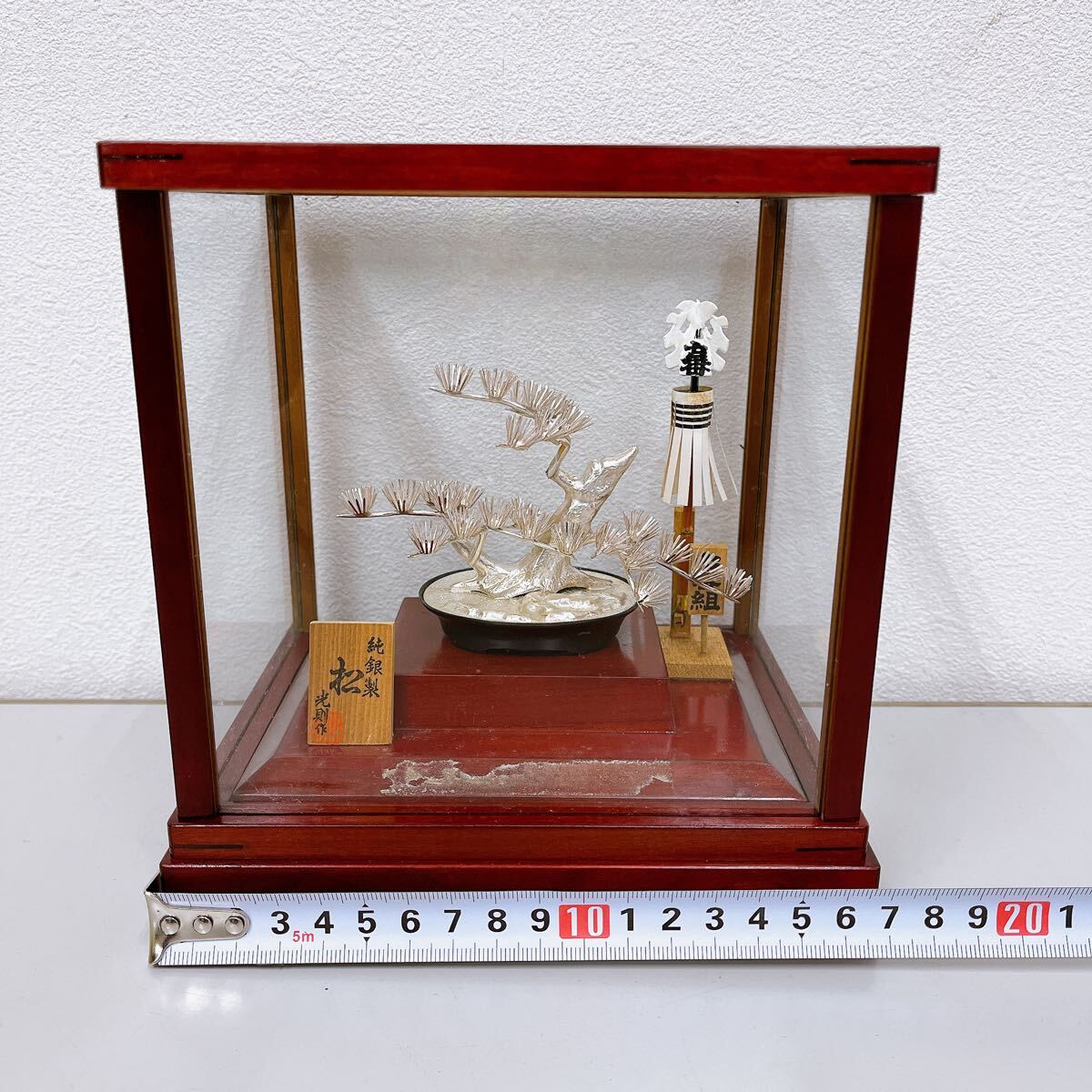 Yahoo!オークション - D167 当時物 純銀製 松 光則作 置物 シルバー イ...