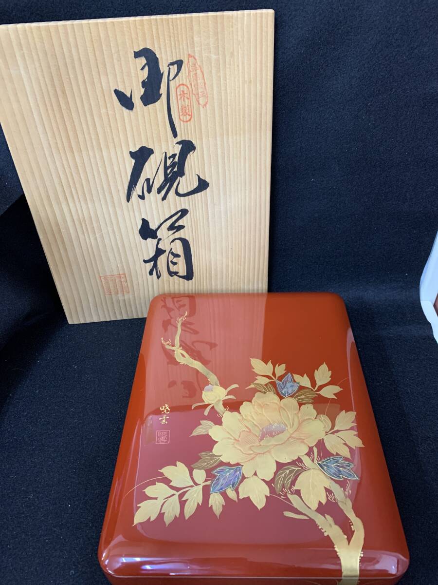 N1336 戸倉屋謹製 硯箱 塩路幸一郎（宗幸）作 赤絵 桜井漆器 本漆器 木製 硯 一衣帯水 中国 :: Yahoo!Auction｜DEJAPAN - Bid and Buy Japan ...