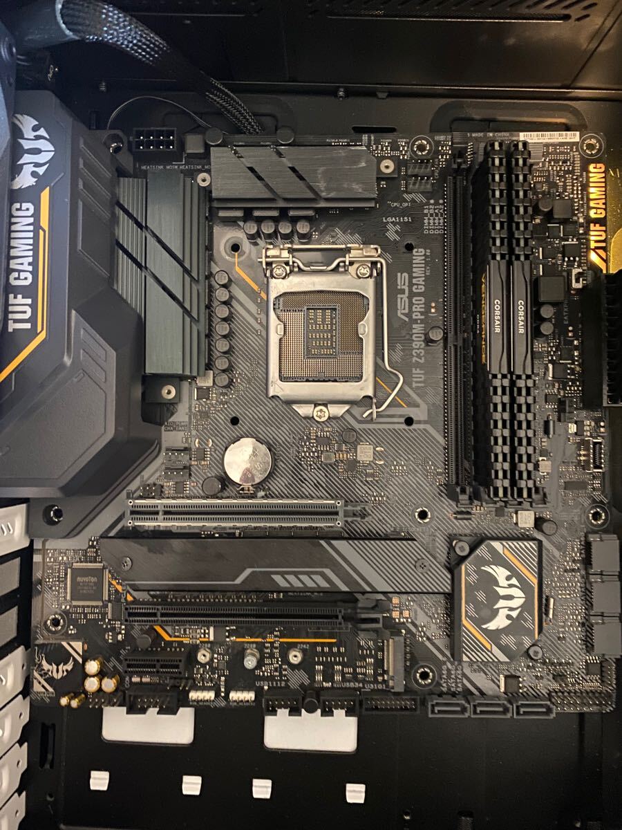 Yahoo!オークション - ASUS/TUF Z390M-PRO＋Corsair DDR4 8G×2 マザー...