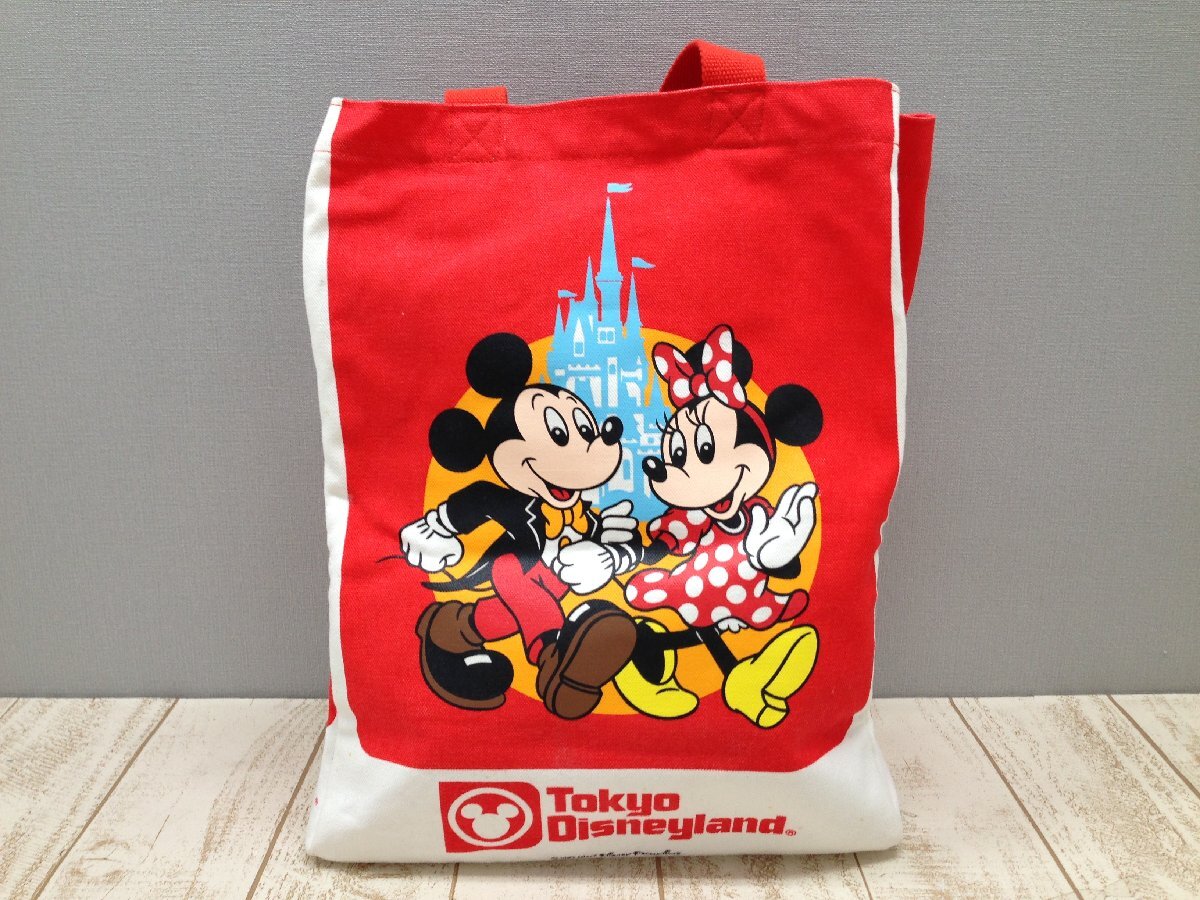 Yahoo!オークション - ディズニー TDL TDR 25周年 復刻トートバッグ ...