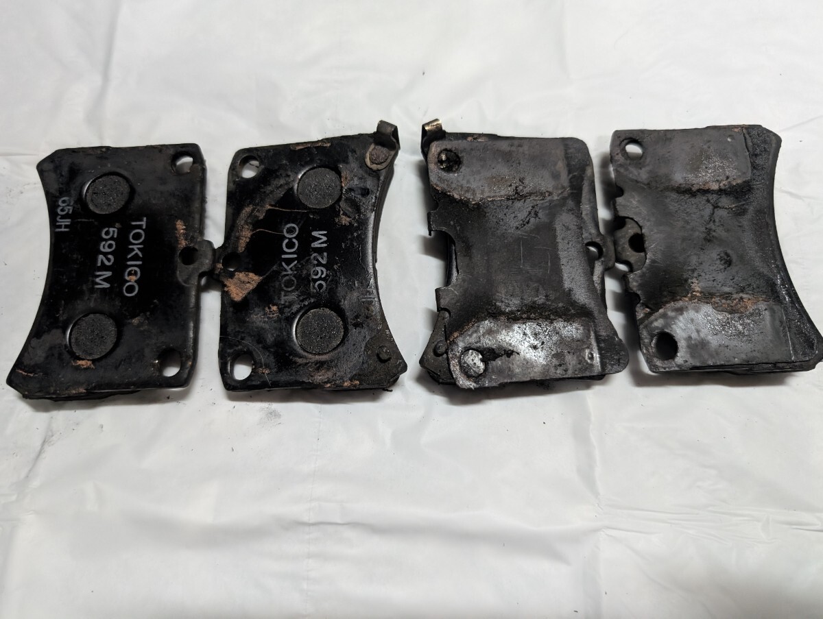 Yahoo!オークション - ダイハツミラ L700 フロントブレーキパッドused...