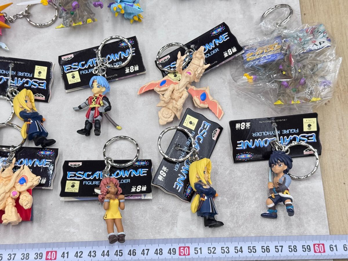 日本代購代標第一品牌【樂淘letao】－12 大量 セット まとめ売り フィギュアキーホルダー エスカフローネ 仮面ライダー龍騎 ルパン三世 他 色々