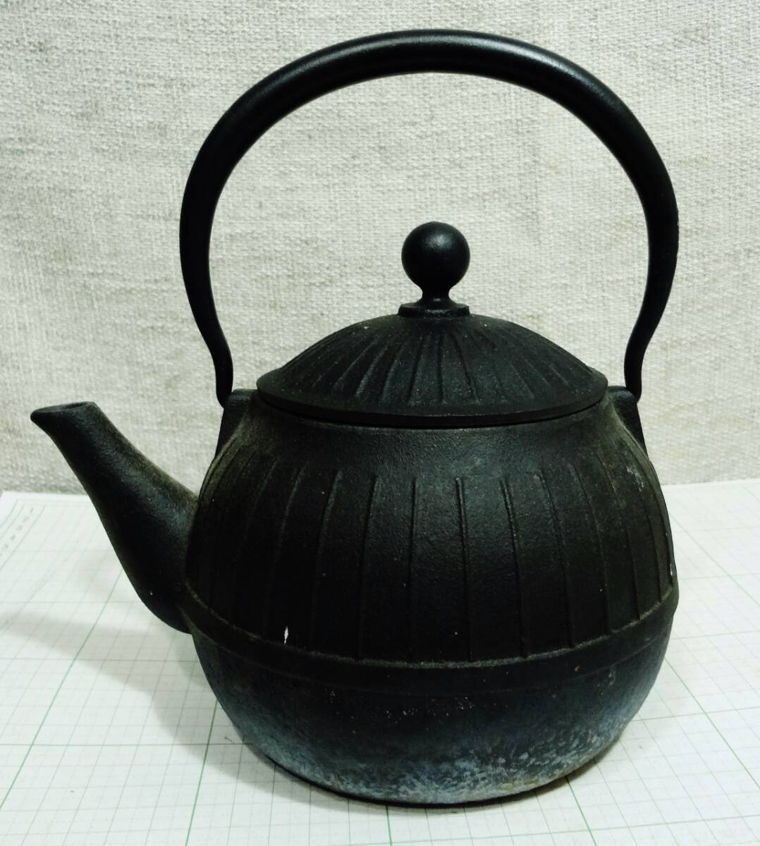 Yahoo!オークション - 及源 OIGEN 千草 鉄瓶 急須 南部鉄器 IH対応 約1...