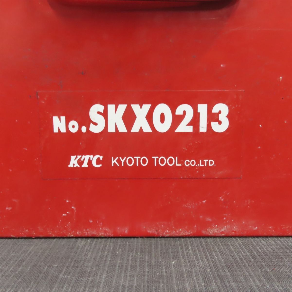 Yahoo!オークション - KTC ツールボックス 工具箱 SKX0213 赤 ツールチ...