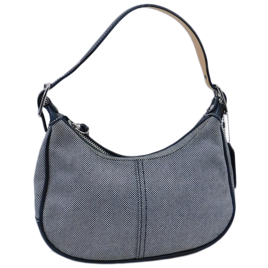 Yahoo!オークション - 1円 美品 コーチ ハンドバッグ 9553 グレー系 キ...