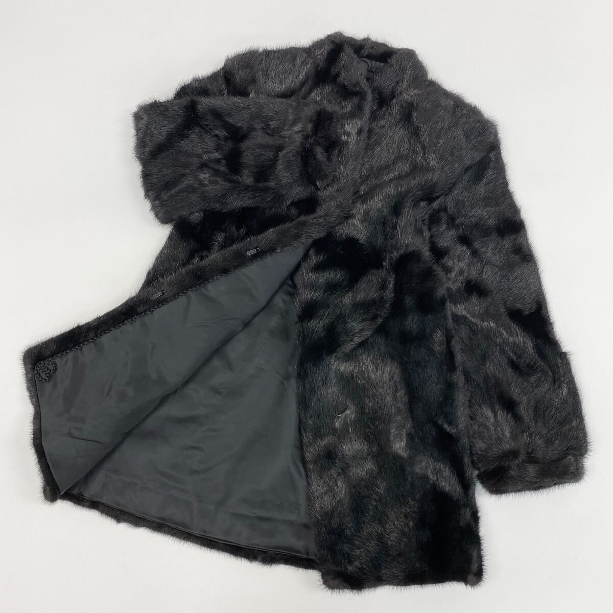 Yahoo!オークション - L15-4 LUMI FUR 最高級毛皮 ダークミンク ミンク...