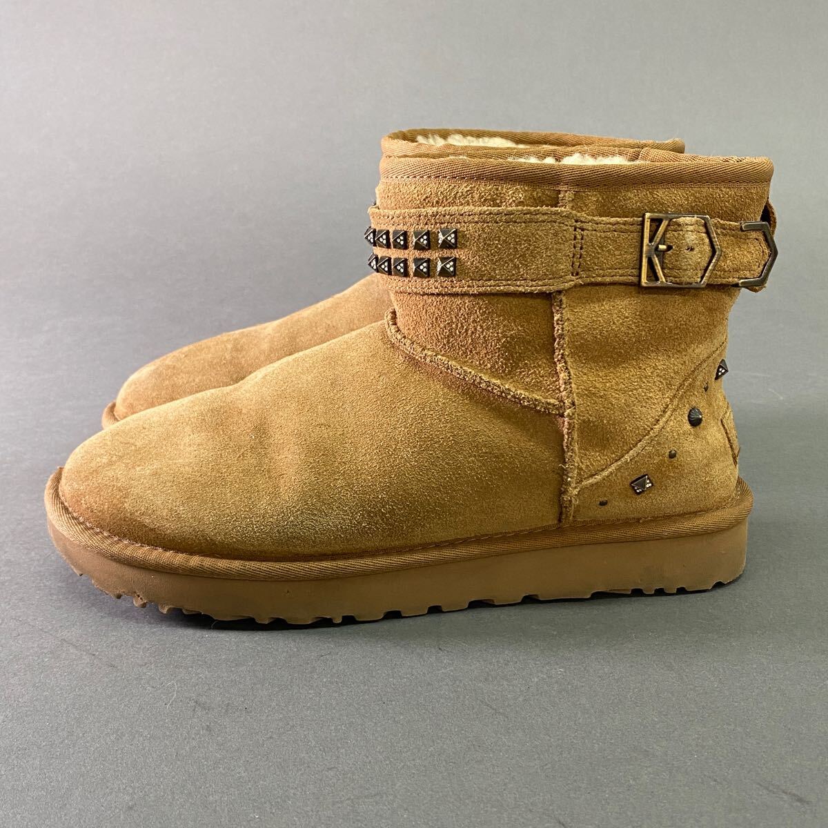 Yahoo!オークション - l29 UGG アグ ムートンブーツ ショートブーツ ク...