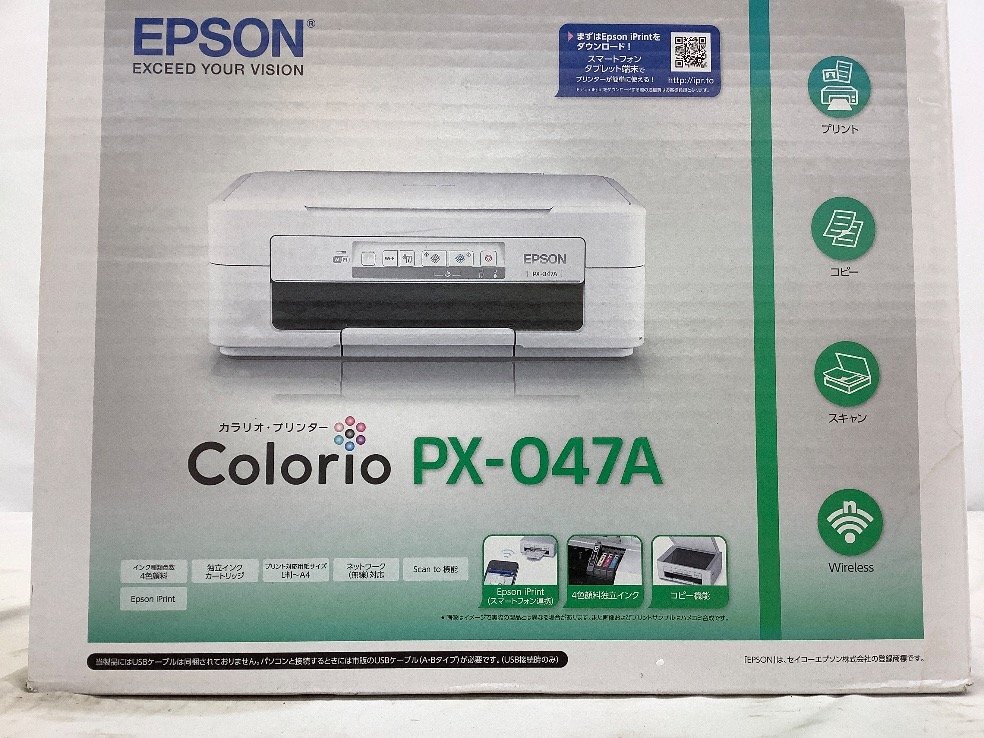 Yahoo!オークション - EPSON カラリオ/プリンター PX-047A/C462Q 通電...