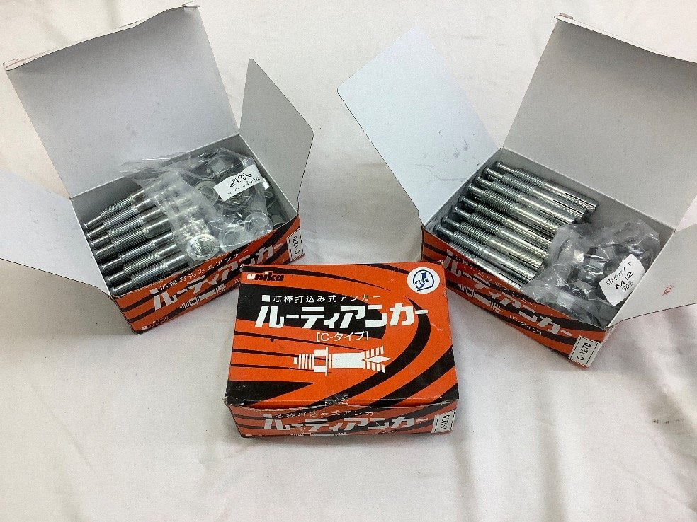unika ルーティアンカー/Cタイプ/三価クロメート/M12 C-1270 品 ACB(工事用材料)｜売買されたオークション情報、yahooの商品情報をアーカイブ公開 - オークファン ...