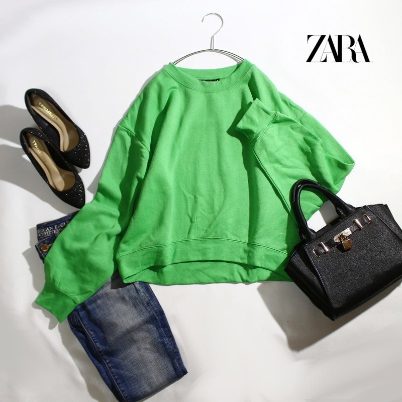 裏起毛 ZARA ザラ 丸首 トレーナー L グリーン 緑 黄緑 ルイージ(その他)｜売買されたオークション情報、yahooの商品情報をアーカイブ公開 - オークファン（aucfan.com）