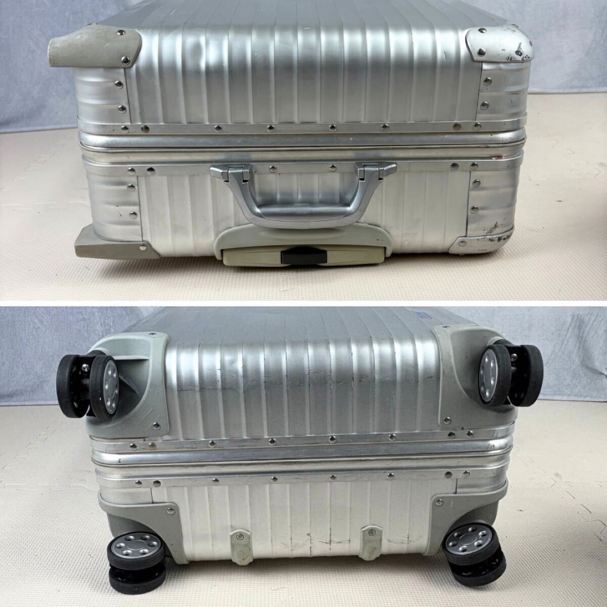 Yahoo!オークション - 【廃盤】青ロゴ RIMOWA リモワ TOPAS トパーズ 8...