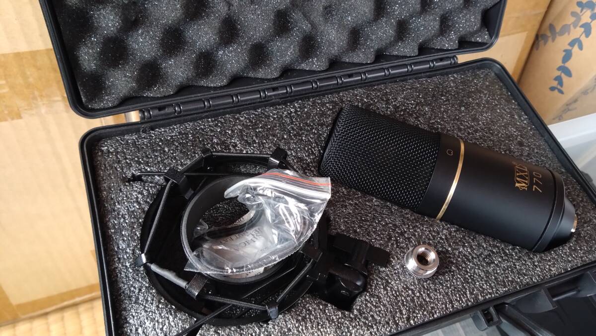 Yahoo!オークション - MXL 770 コンデンサーマイク 動作品 中古 送料無...