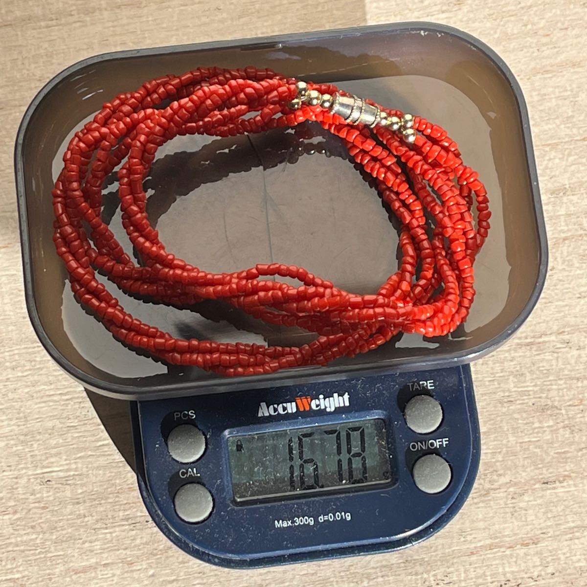 Yahoo!オークション - 珊瑚 サンゴ コーラル 赤珊瑚 約16.78g ネック...