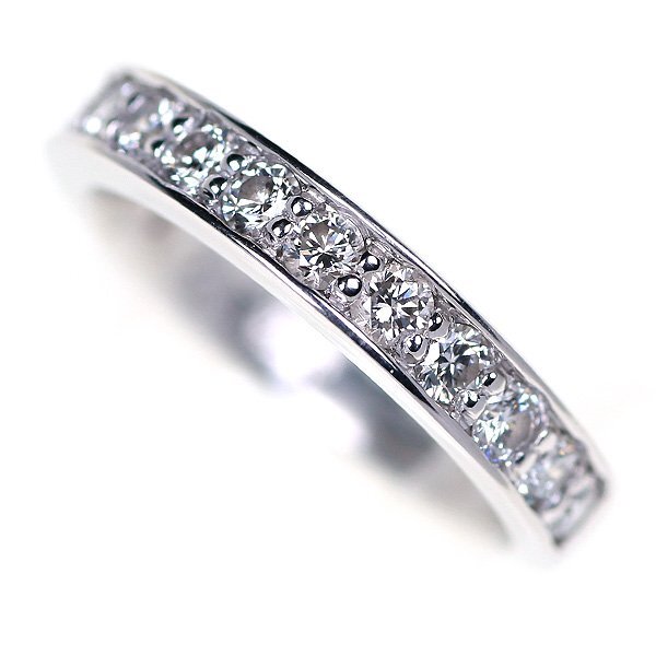 Yahoo!オークション - Z_289 Pt900 ダイヤモンド0.55ct リング