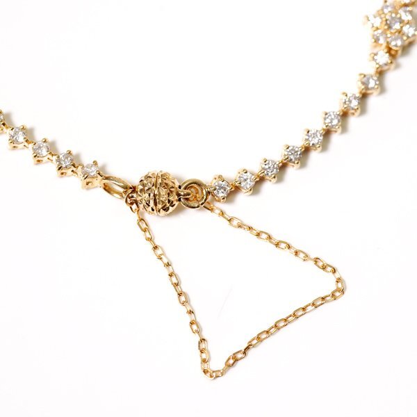 Yahoo!オークション - X-261 K18 ダイヤモンド2.0ct デザインブレスレット