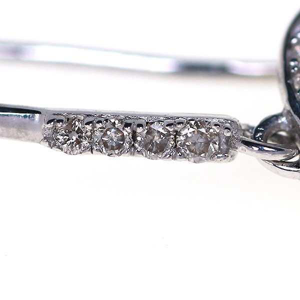 Yahoo!オークション - Z_441 K18WG ダイヤモンド0.10 ct/0.10ct ピアス