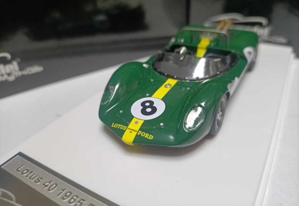 Yahoo!オークション - 送料無料 Tecnomodel 1 43 Lotus 40 1965 #8