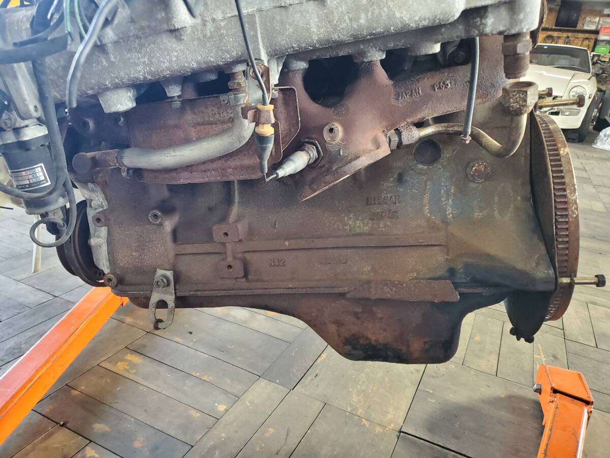 Yahoo!オークション - L28エンジン N42 後ろだまり