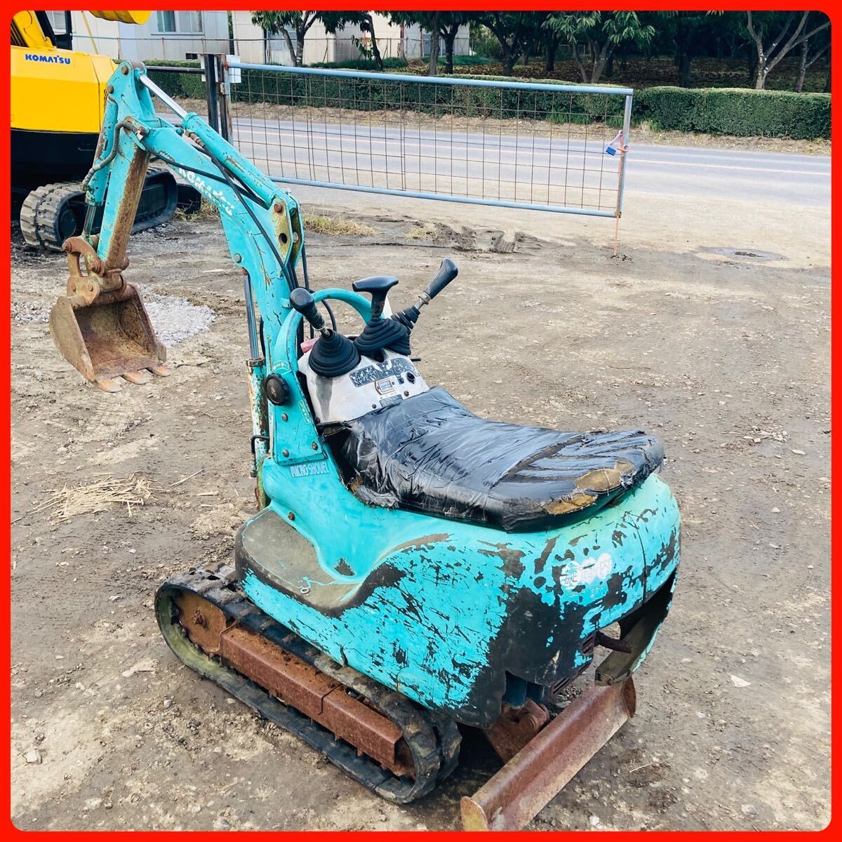 コマツ PC01-1A ミニユン油圧ショベル 現状渡し KOMATSU 部品取り エンジン作動中(建設機械、重機)｜売買されたオークション情報、yahooの商品情報をアーカイブ公開 ...