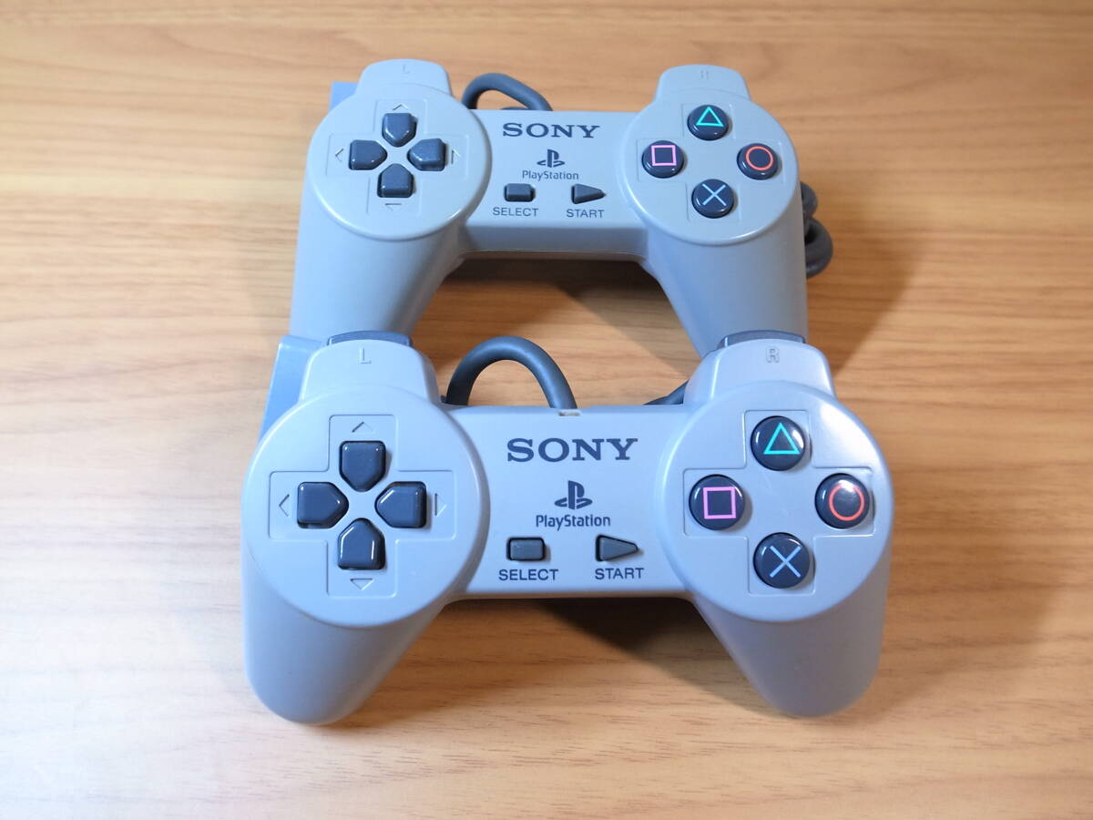 Yahoo!オークション - 【動作良好】SONY SCPH-1010 PS1 純正コントロー...