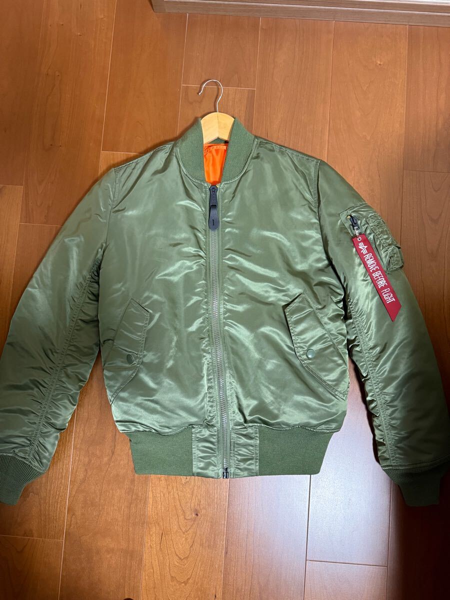 アルファ ALPHA MA-1 フライトジャケット20004-403 Sサイズ(Sサイズ)｜売買されたオークション情報、yahooの商品情報をアーカイブ公開 - オークファン（aucfan.com）