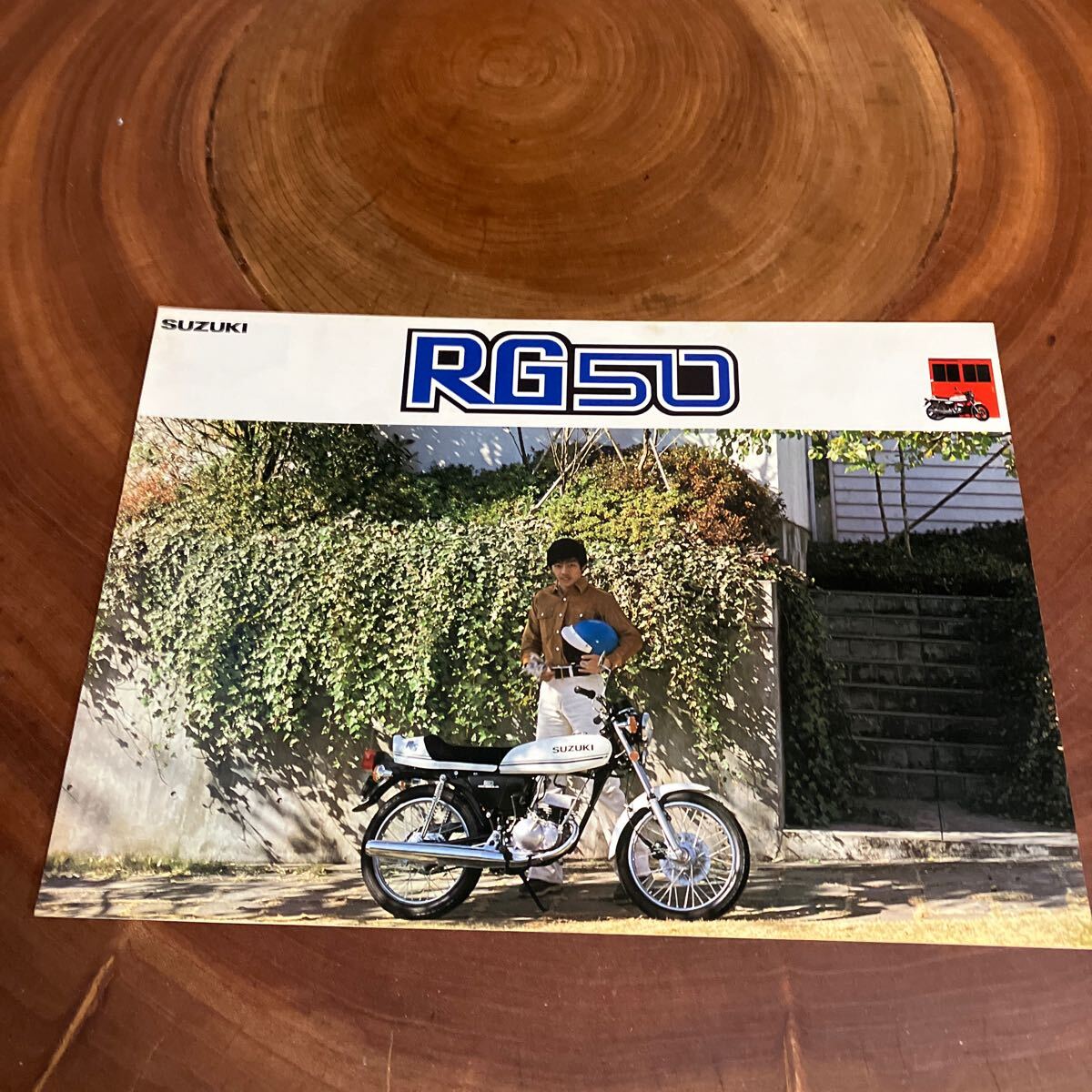 Yahoo!オークション - 旧車オートバイカタログ スズキRG50/スズキRG5...