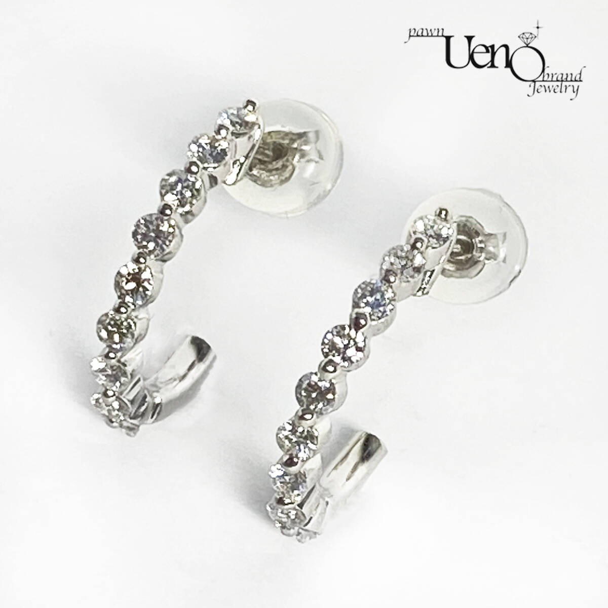 Yahoo!オークション - 【質屋】送料無料 PT900 ダイヤモンド0.58ct(片...