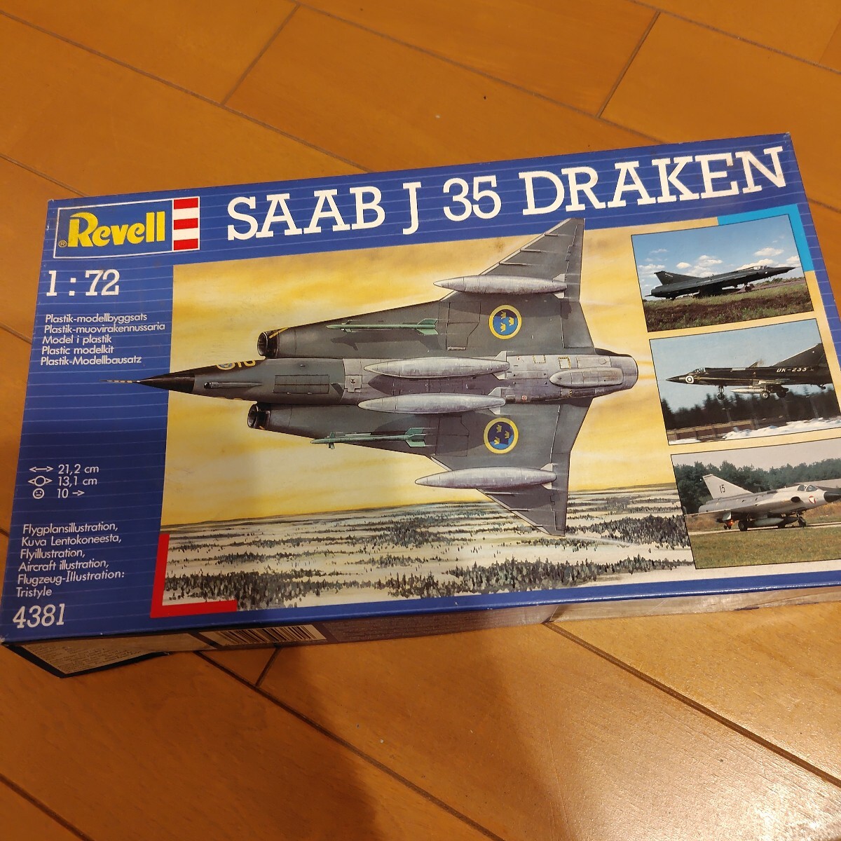 Yahoo!オークション - レベル 1/72 J35 ドラケン 未組立 Revell