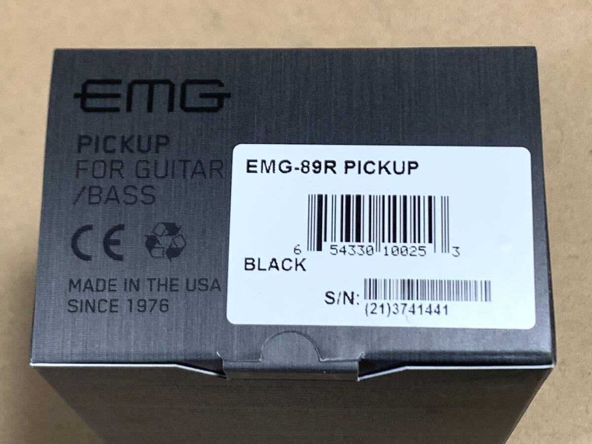 Yahoo!オークション - 【 EMG 89R BLACK 】アクティブピックアップ