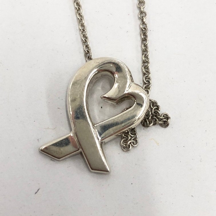 TIFFANY & Co. ティファニー ネックレス ラビングハート 925 総重量2.57g CLAG0005(その他)｜売買されたオークション情報、yahooの商品情報をアーカイブ公開 ...