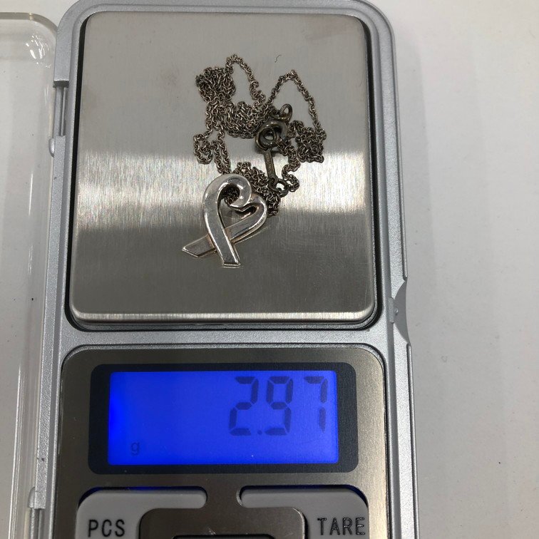 Yahoo!オークション - TIFFANY & Co. ティファニー ネックレス ラビン...