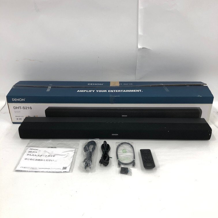 Yahoo!オークション - DENON デノン サウンドバー スピーカー DHT-S216...