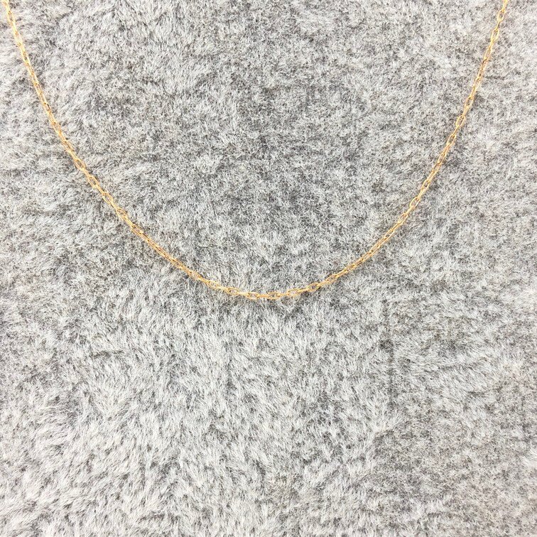 4℃ ヨンドシー K18 ネックレス 1.1g CLBB3016(ネックレス、ペンダント、チョーカー)｜売買されたオークション情報、yahooの商品情報をアーカイブ公開 - オークファン ...