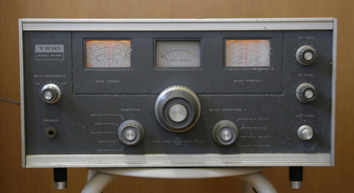 Yahoo!オークション - [24C05] TRIO 9R-59D(8) 通信型受信機 未調整