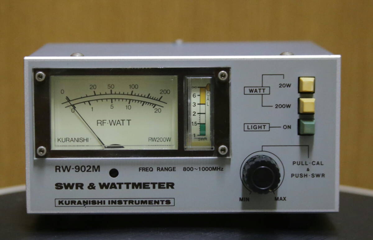 Yahoo!オークション - [24C20] KURANISHI RW-902M(3) SWR計 800MHz～10...