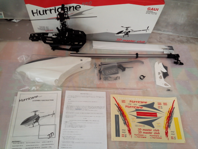 Yahoo!オークション - 未使用 GAUI 550 ガウイ ハリケーン ラジコン...