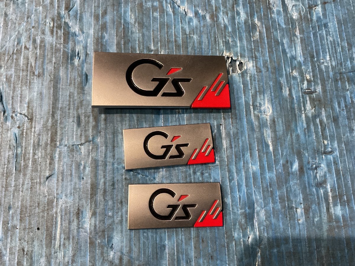 Yahoo!オークション - ⑨トヨタ プリウス G’s ZVW30 純正 G’sエンブ...