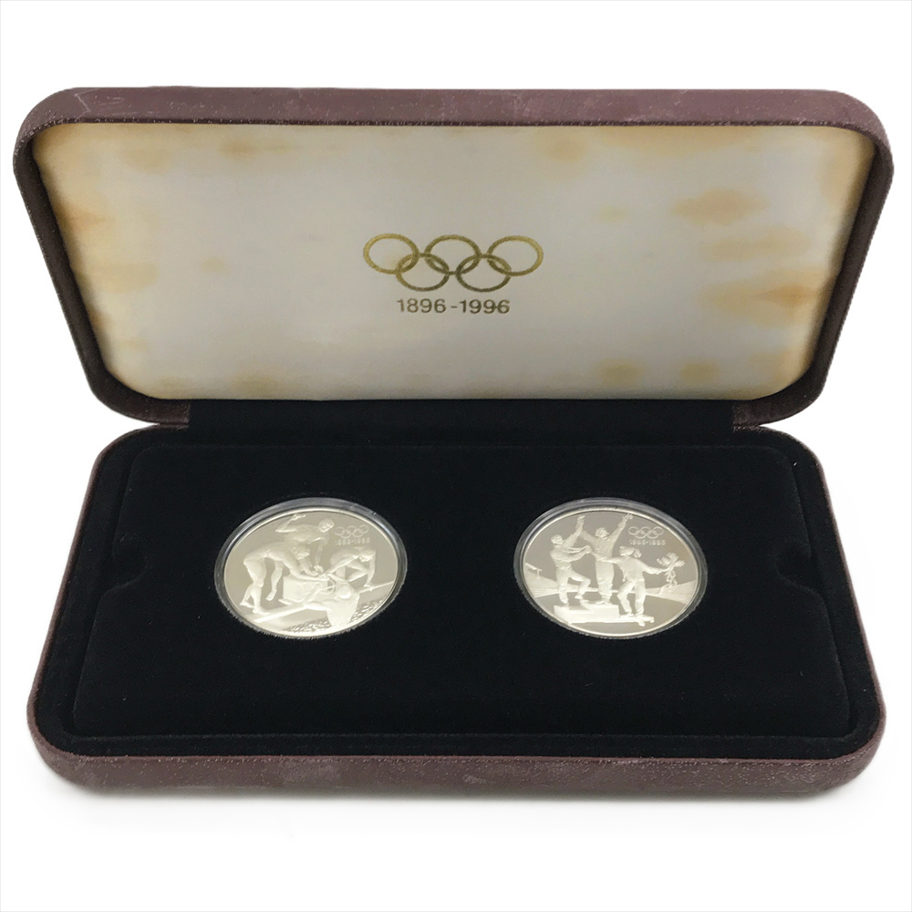 Yahoo!オークション - IOCオリンピック委員会 100周年記念 プルーフ銀...