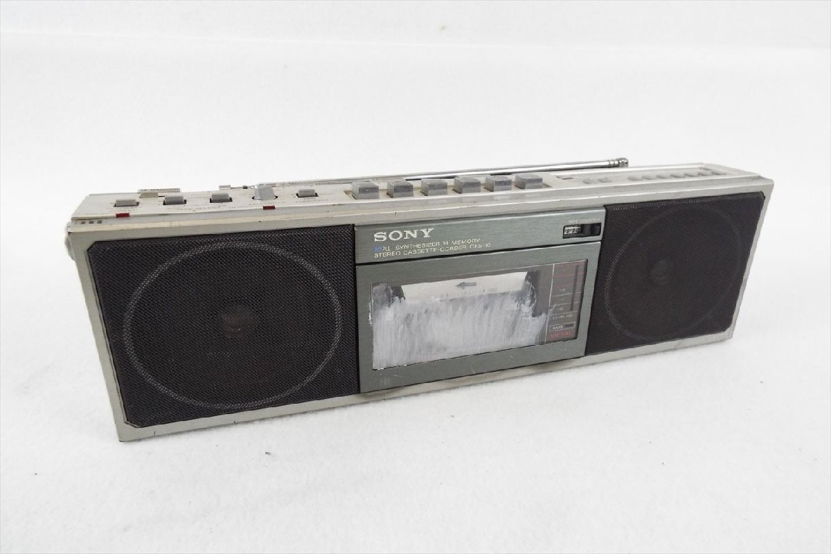 Yahoo!オークション - SONY ソニー CFS-10 ラジカセ 中古 現状品 2412...