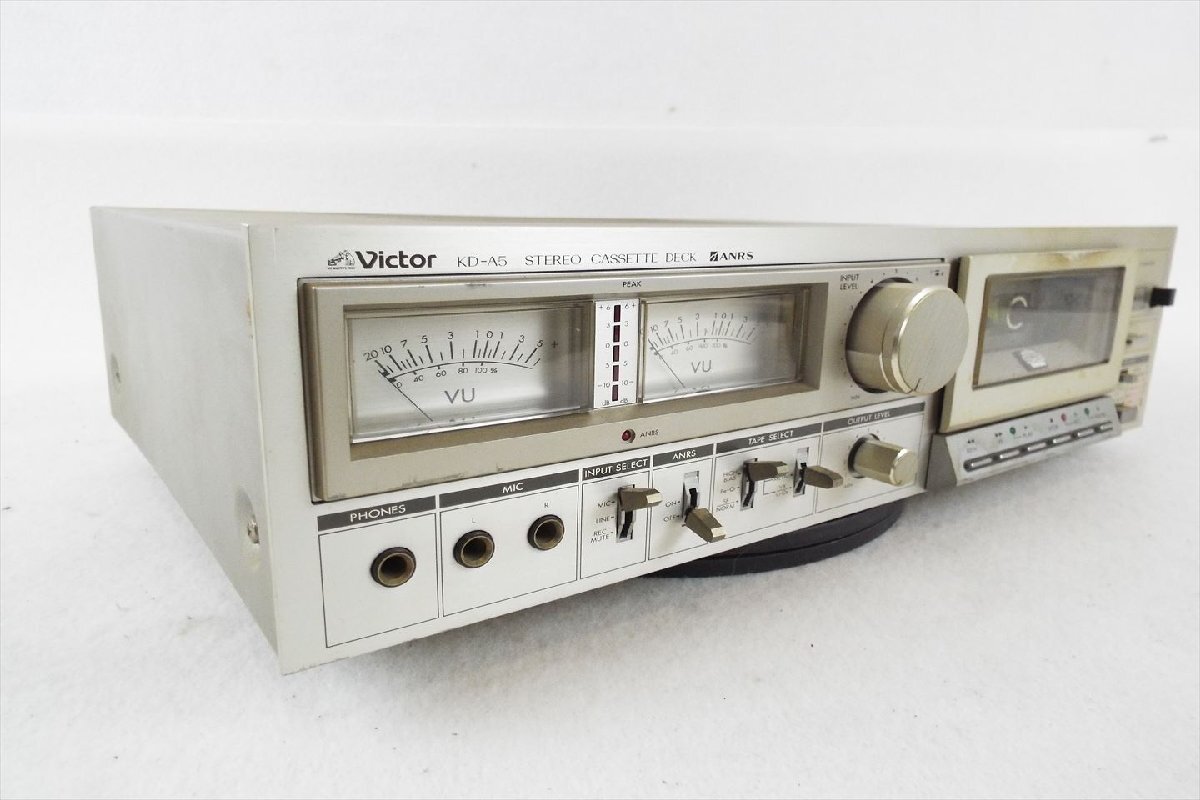 Yahoo!オークション - Victor ビクター KD-A5 カセットデッキ 中古 現...